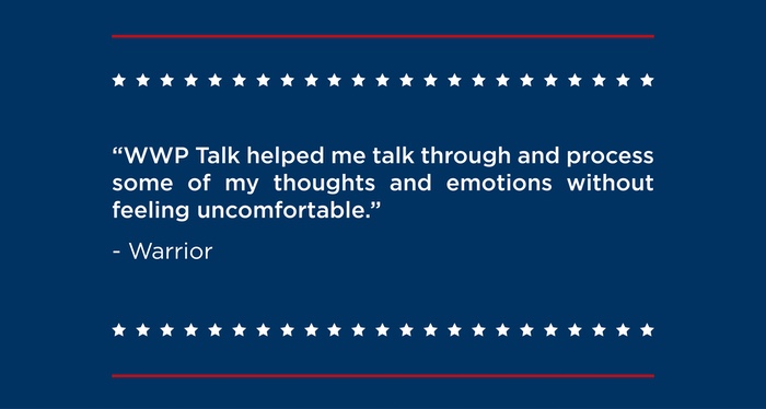 Emotional Support for Veterans - Free Telephonic Support | WWP Talk